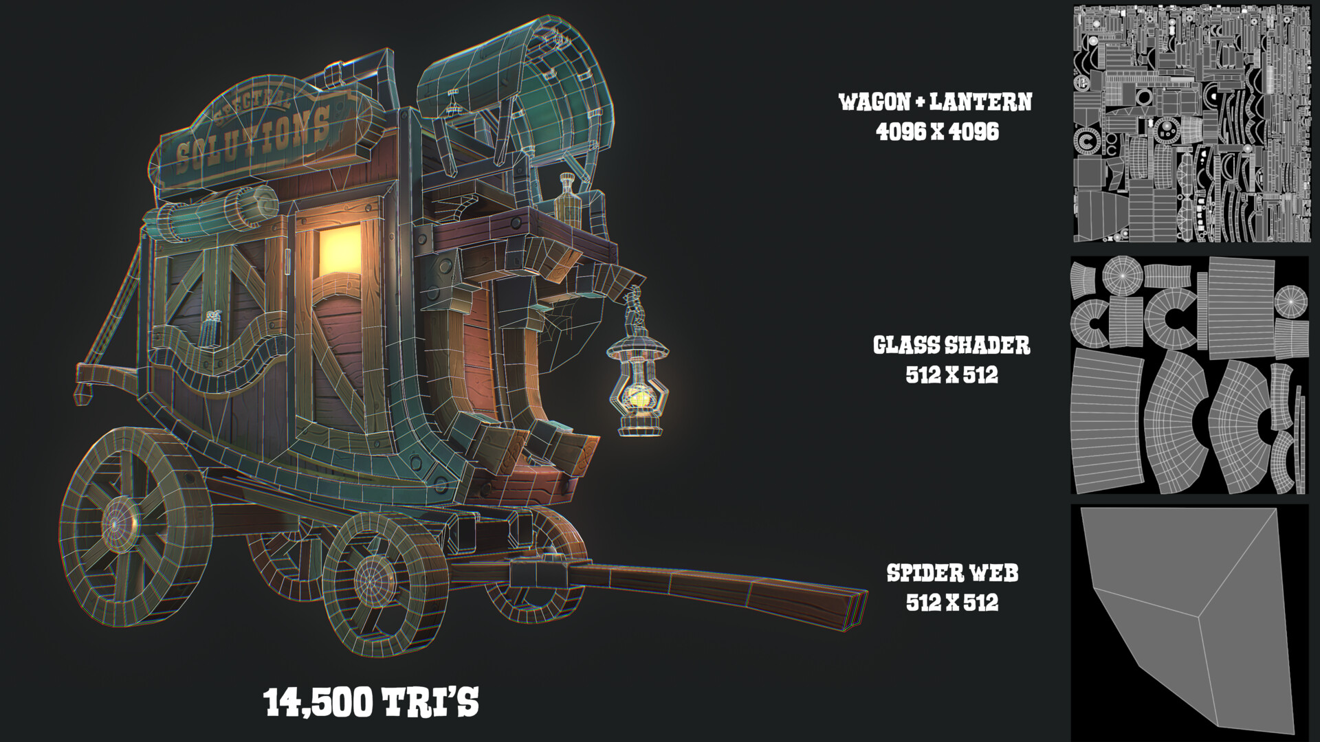 Jacob Brown - Spectral Solutions - Stylized wagon prop