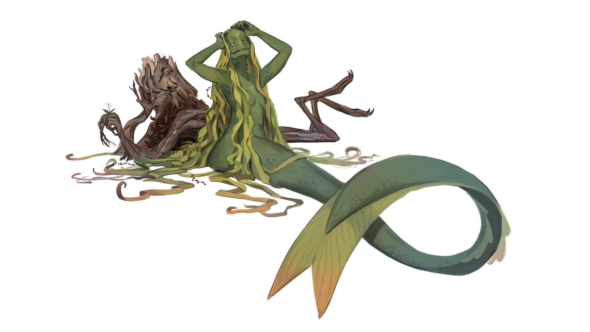 ArtStation - Tom Bombadil and Goldberry