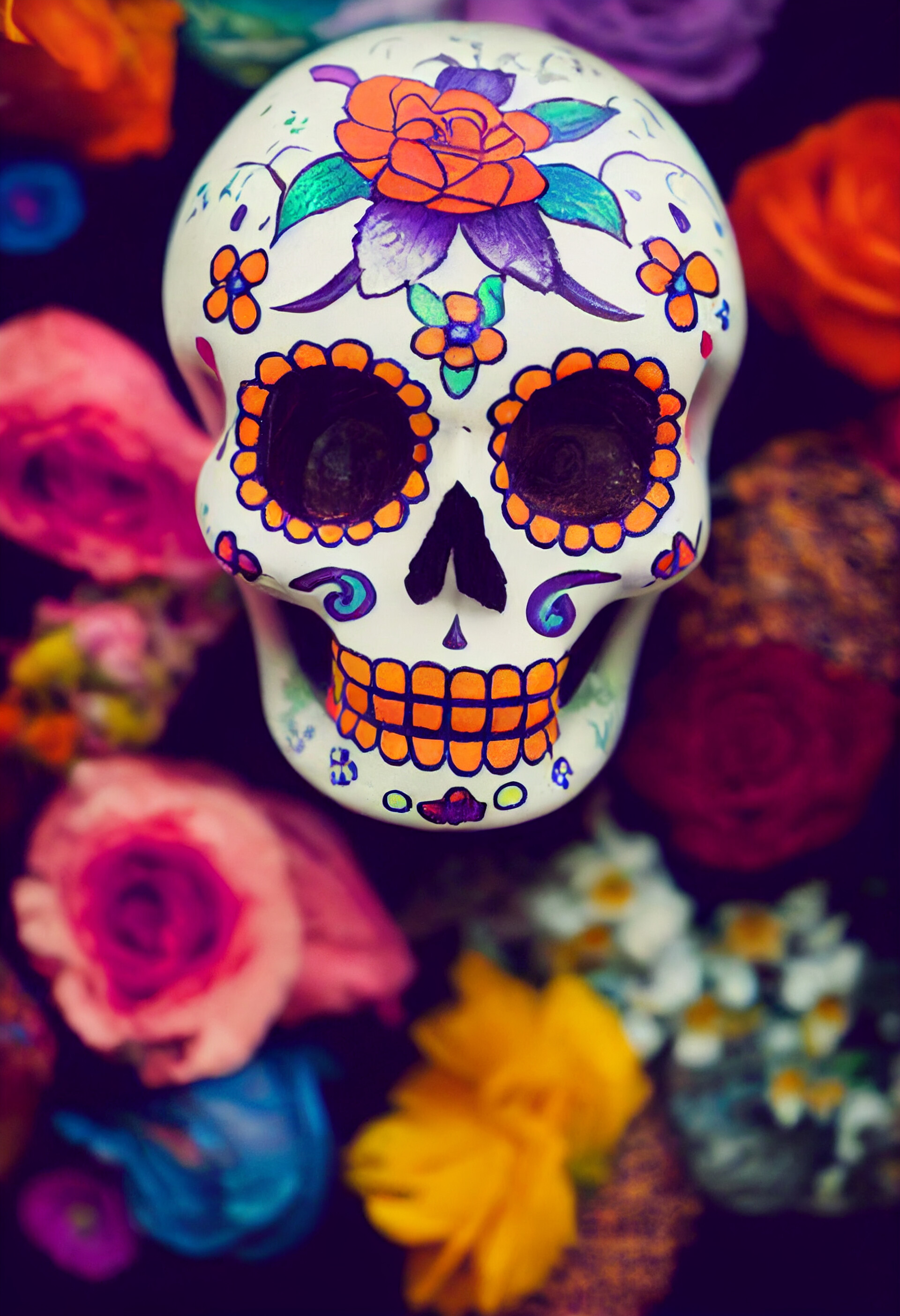 ArtStation - Sugar Skull || Day of The Dead
