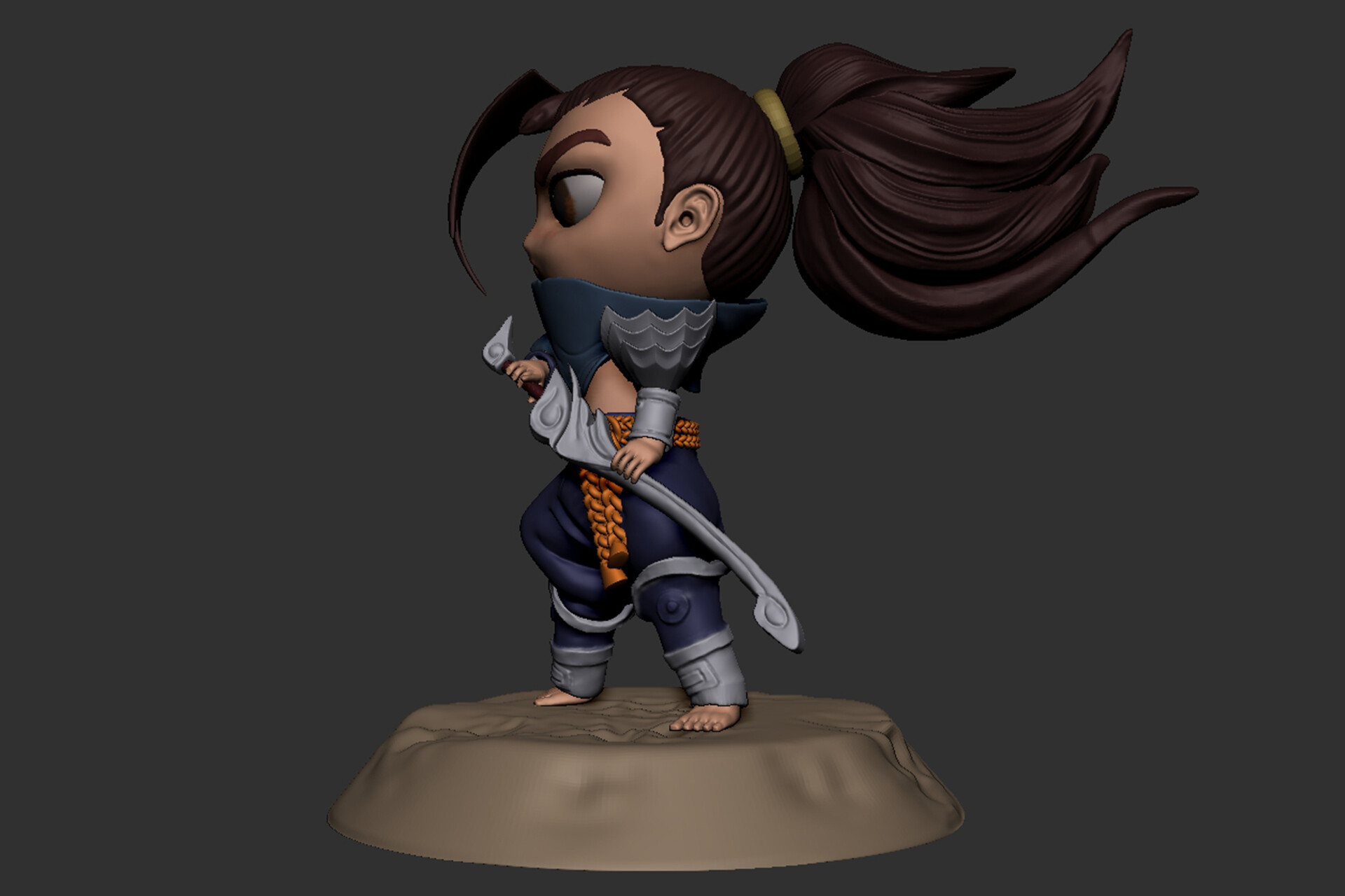 how to draw chibi yasuo