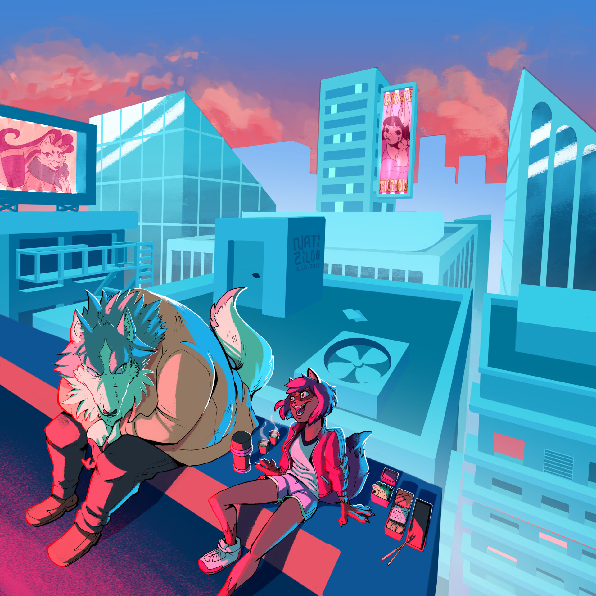 ArtStation - Brand New Animal Spotify Cover