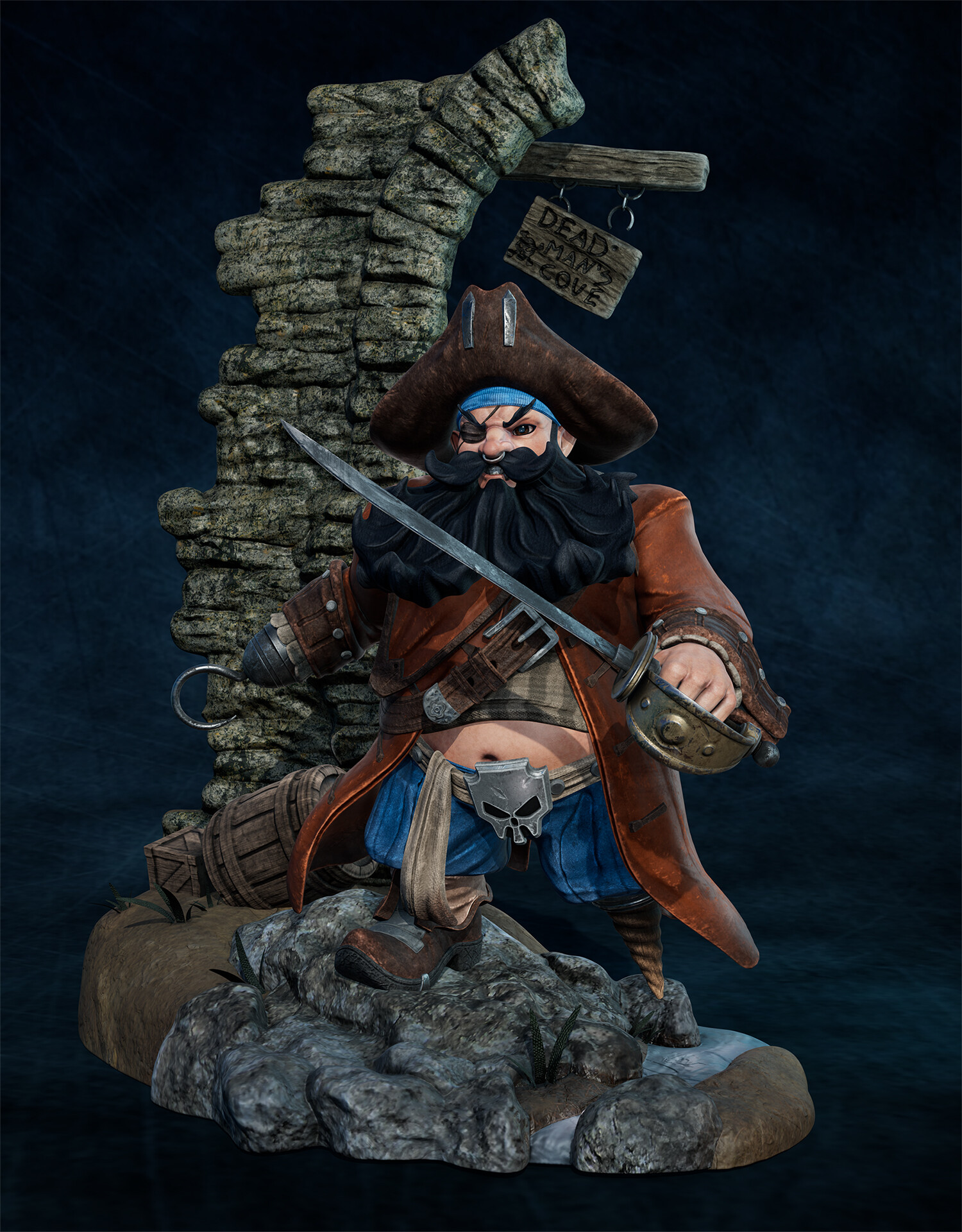 ArtStation - Pirate Surfacing