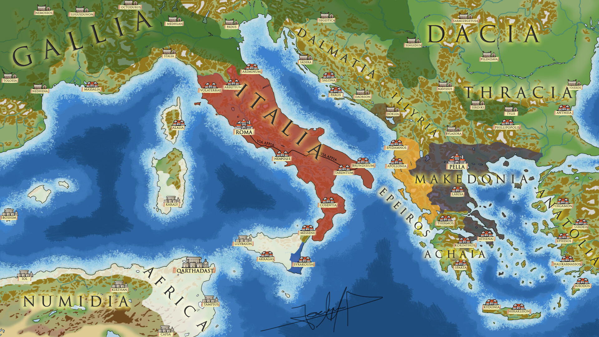 Ya La Conquista Rome