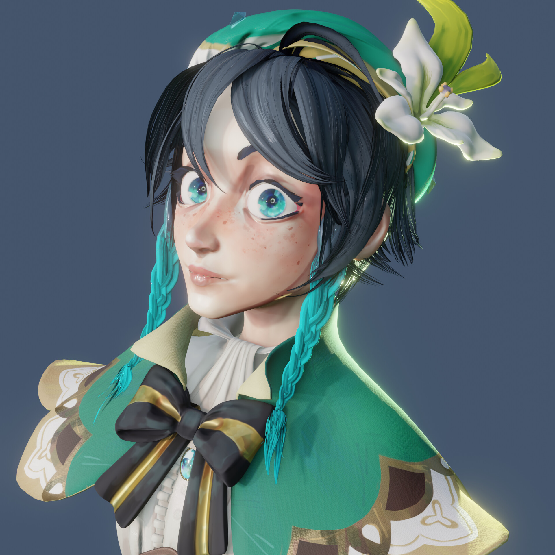 ArtStation - Venti Fanart