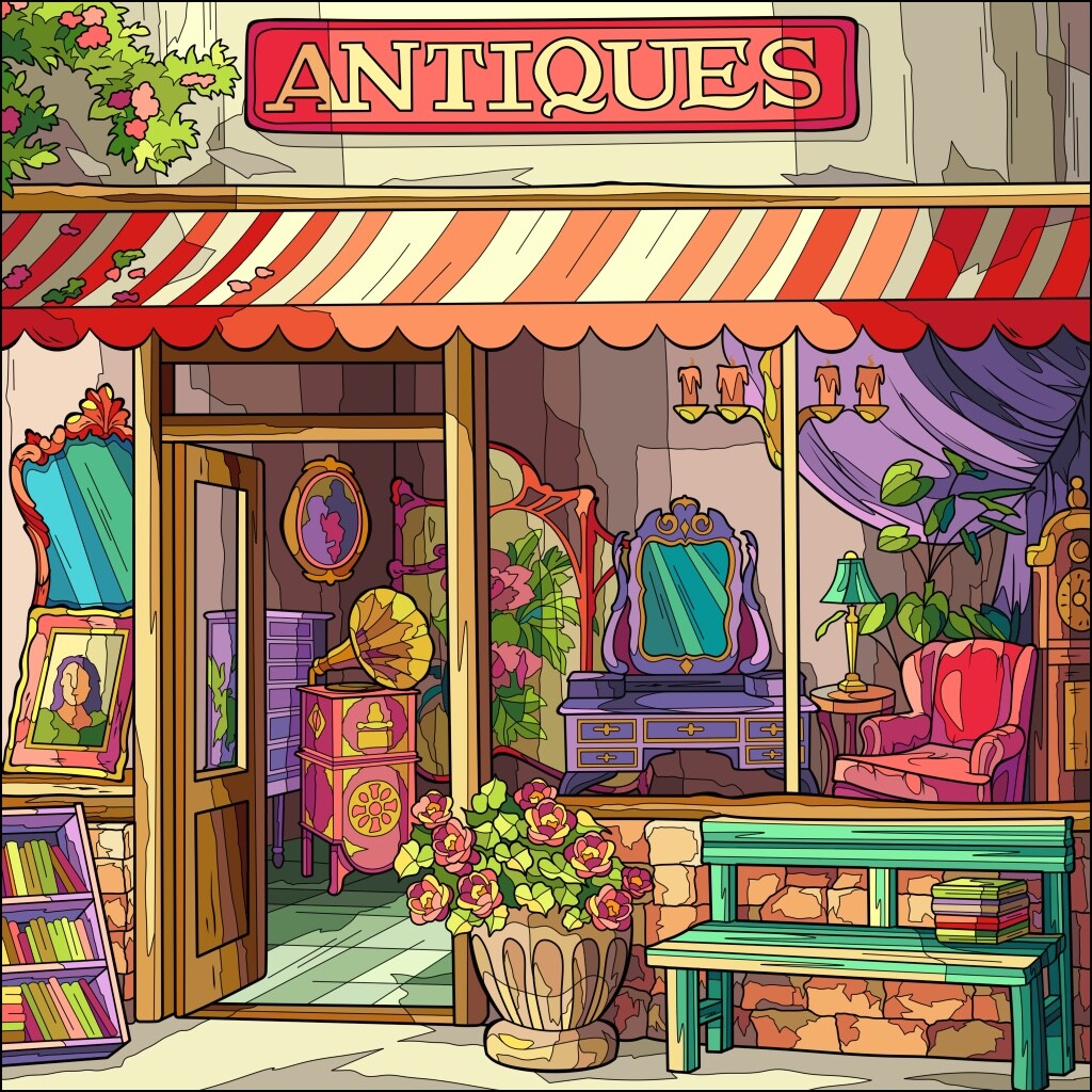 ArtStation - Antiques Shop