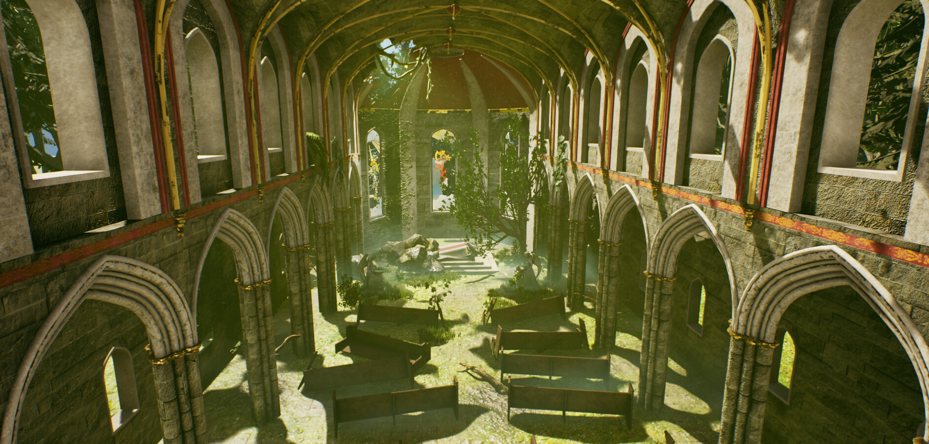 ArtStation - Abandoned Church