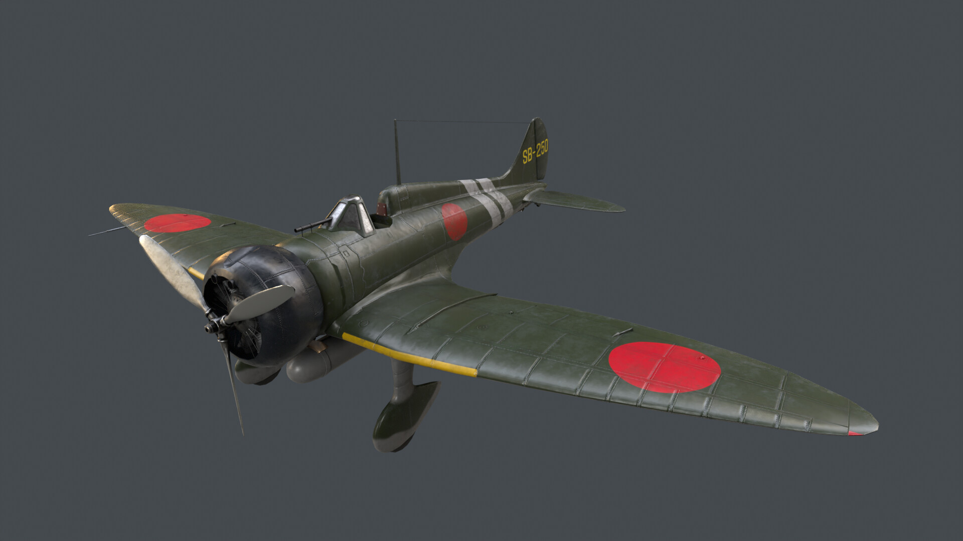 Leon Tung - japanese ww2 A5M fighter