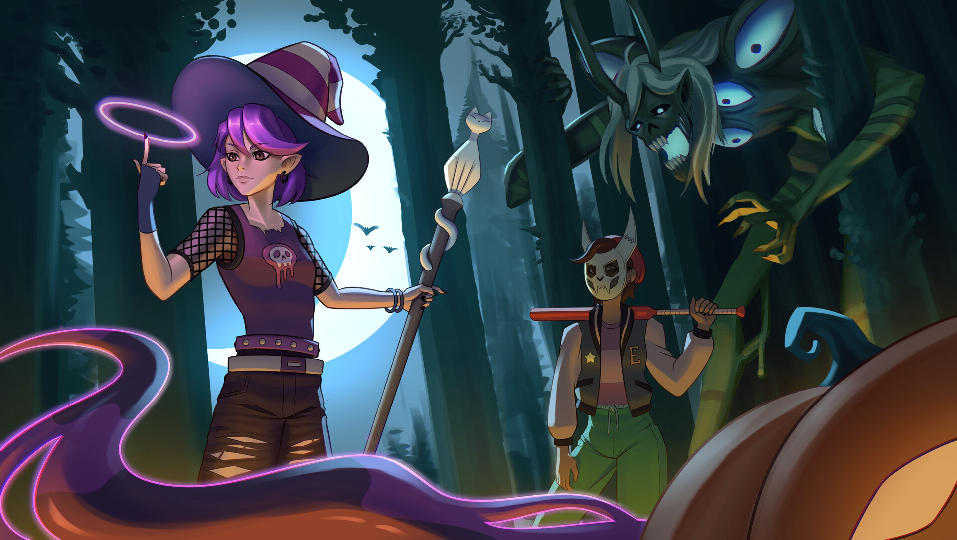 ArtStation - Halloween Amity