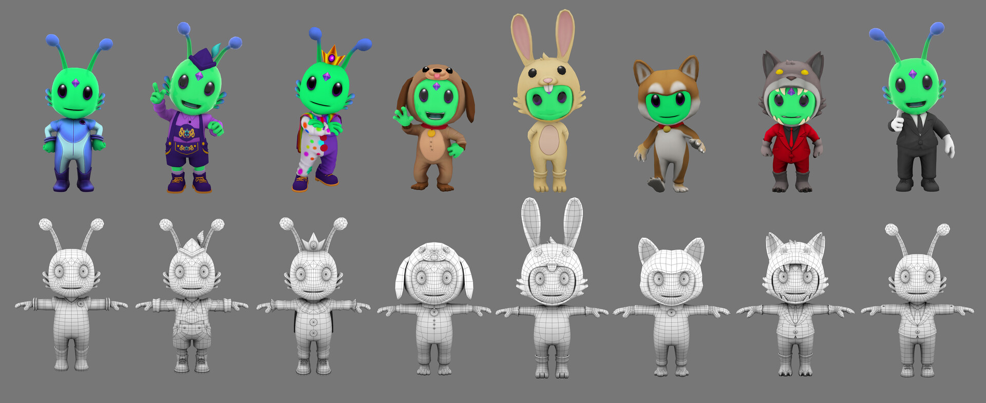 Steven Huynh - AIteachU Zangu:Journey to Space Characters and Models