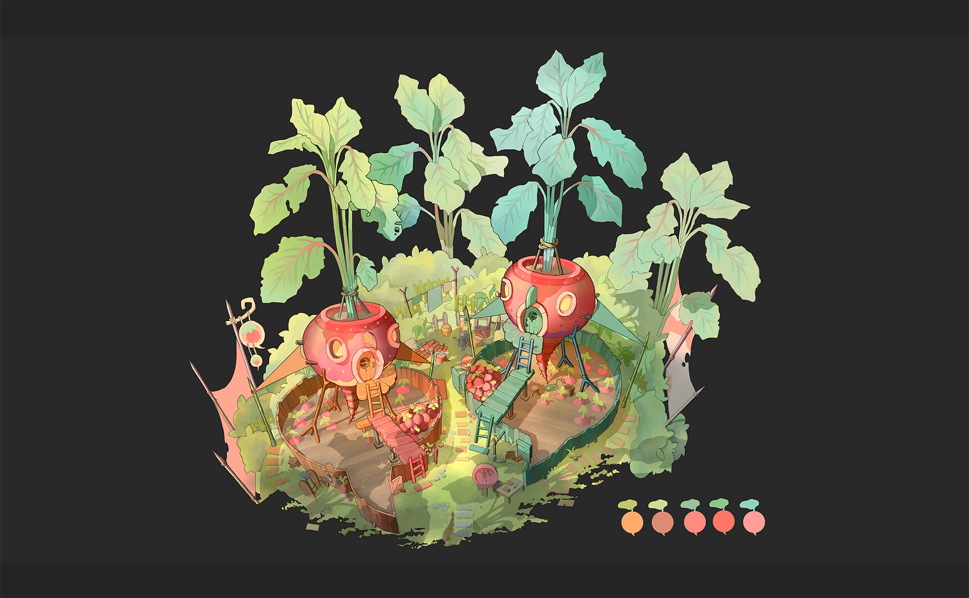 ArtStation - beat village