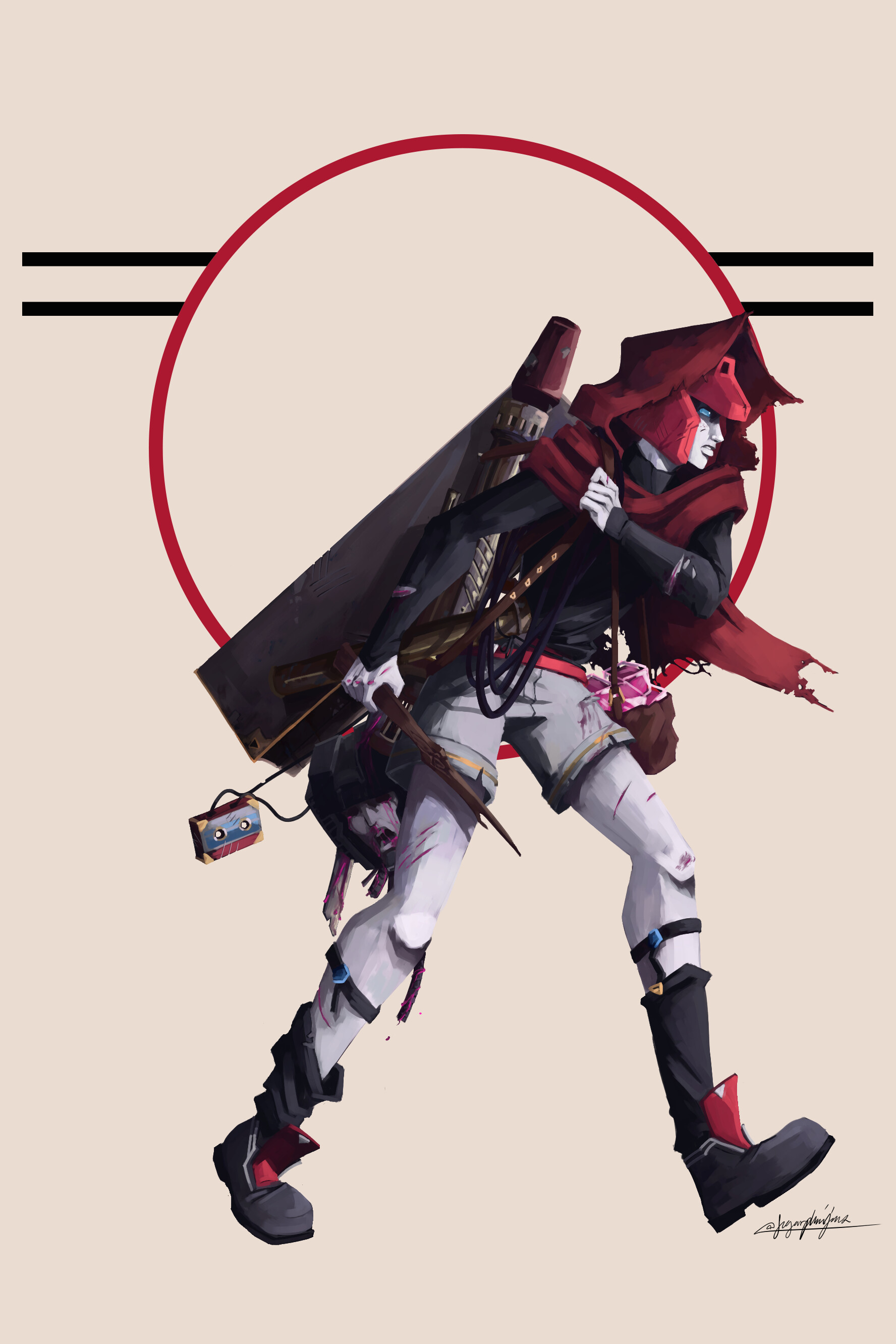 ArtStation - TF fAU:Red Alert