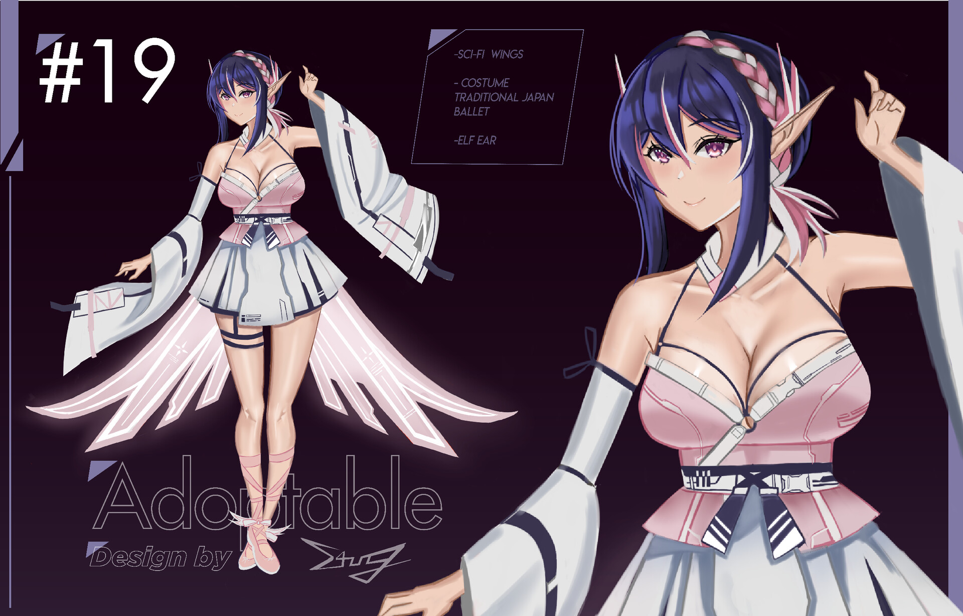 ArtStation - [Open] Adoptable #19