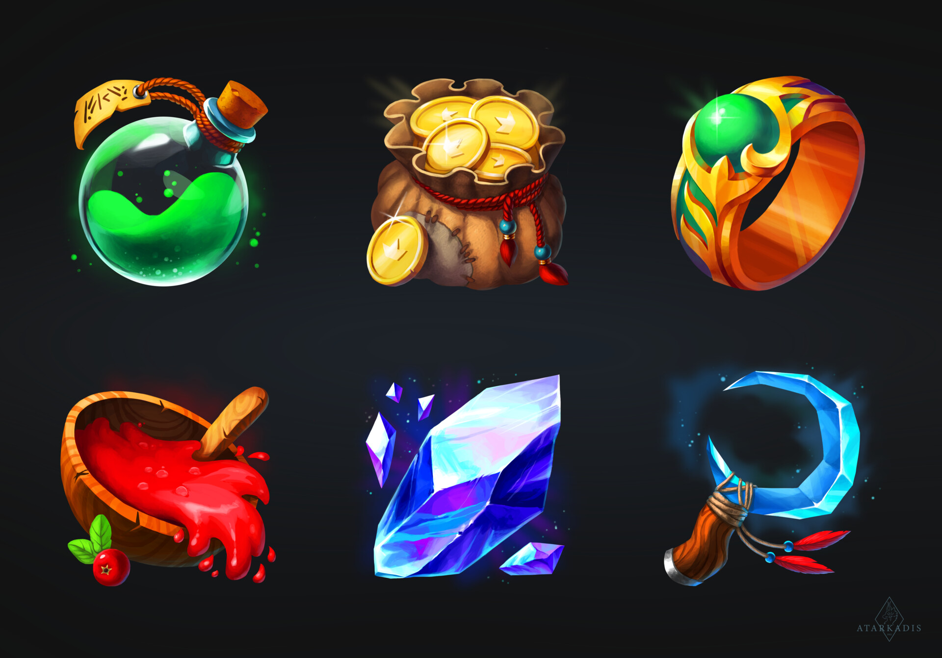 ArtStation - Icon set
