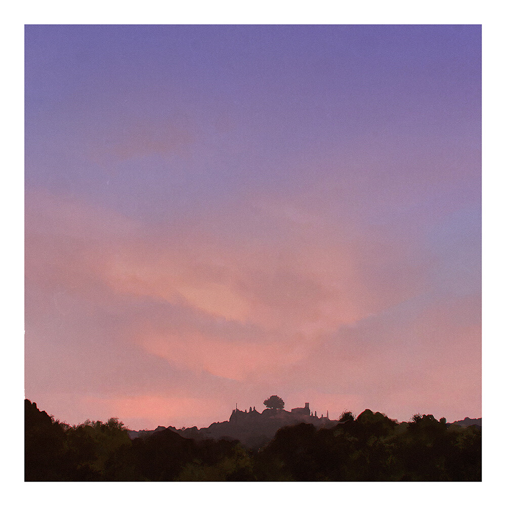 ArtStation - Dancing sky - warm-up session.