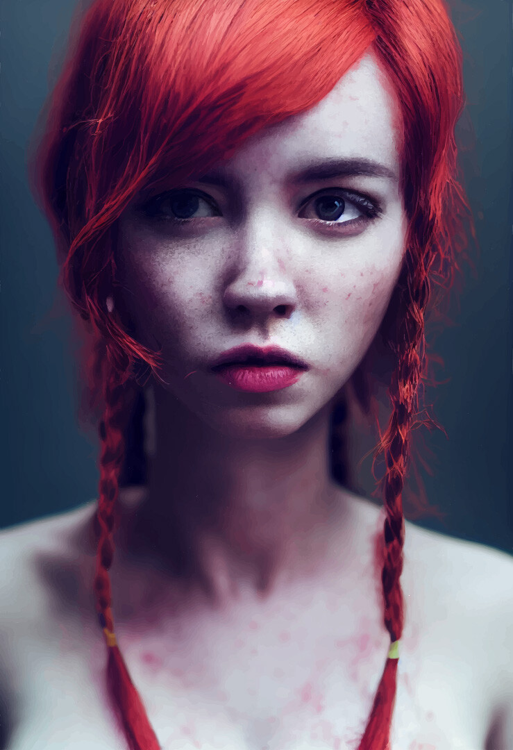 ArtStation - Redhaired Portrait