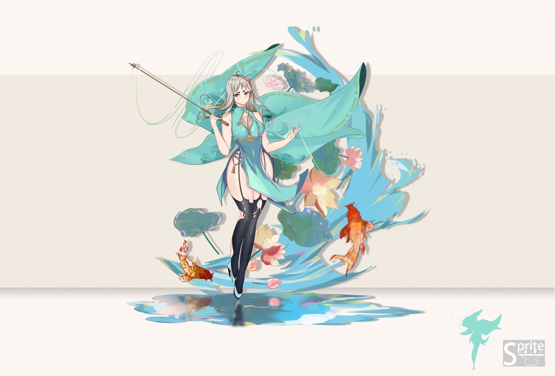 ArtStation - The fishing guy