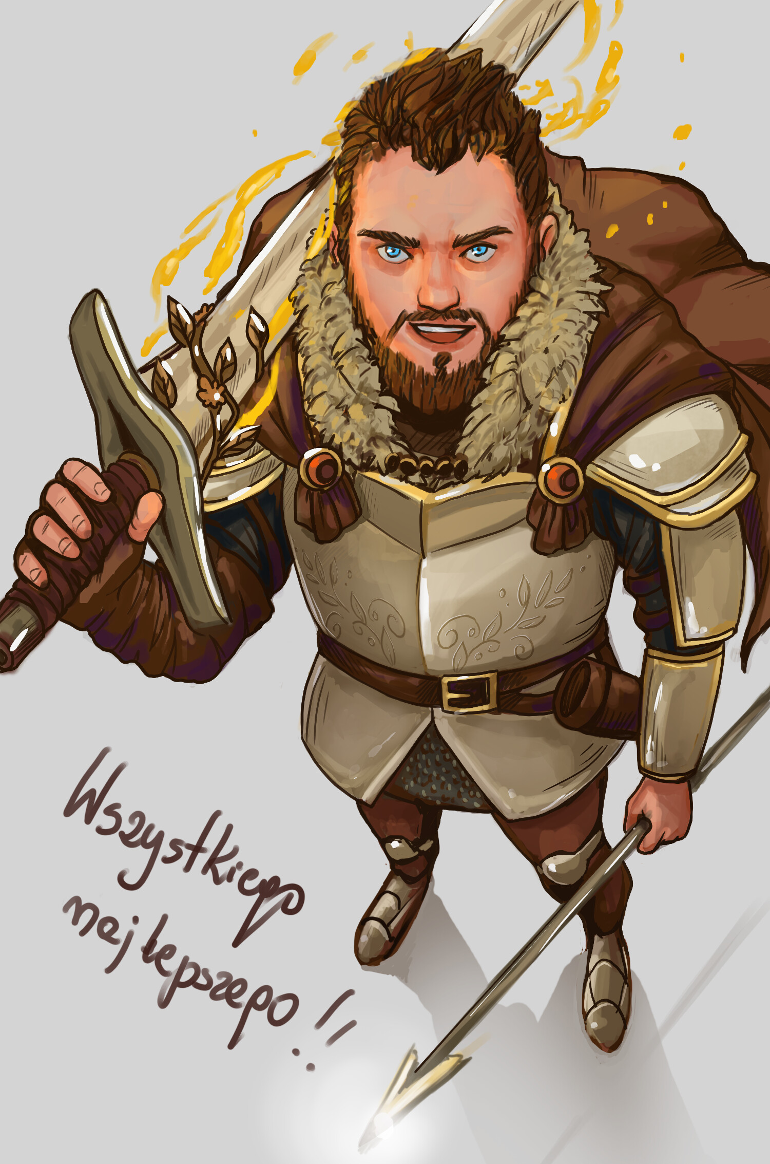 ArtStation - a fantasy portrait for a friend