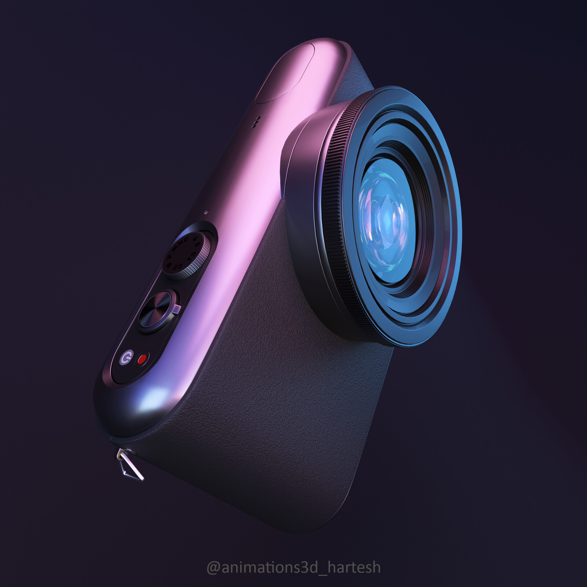 ArtStation - Camera 3D Model| Blender