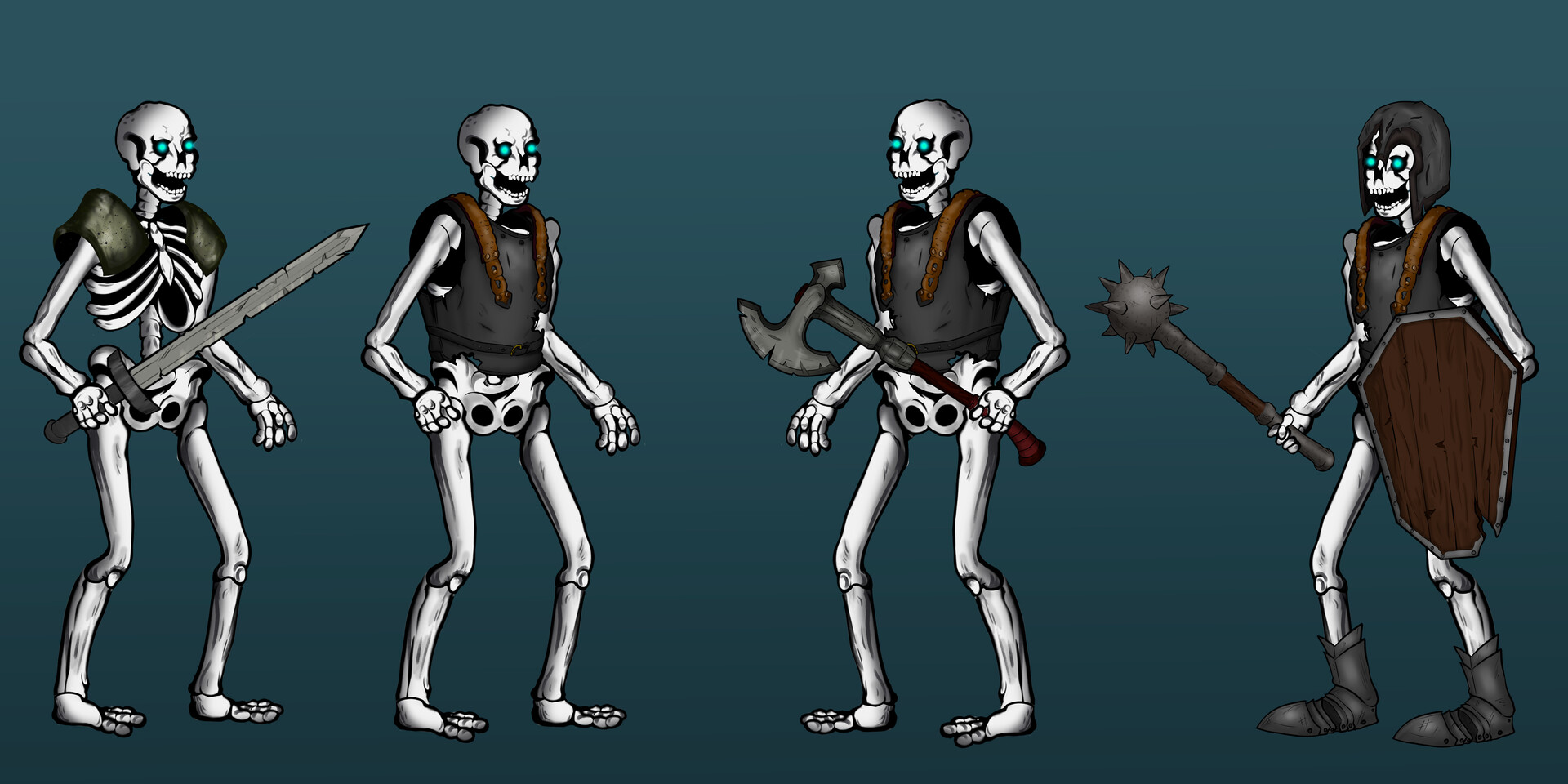 ArtStation - Skeletons