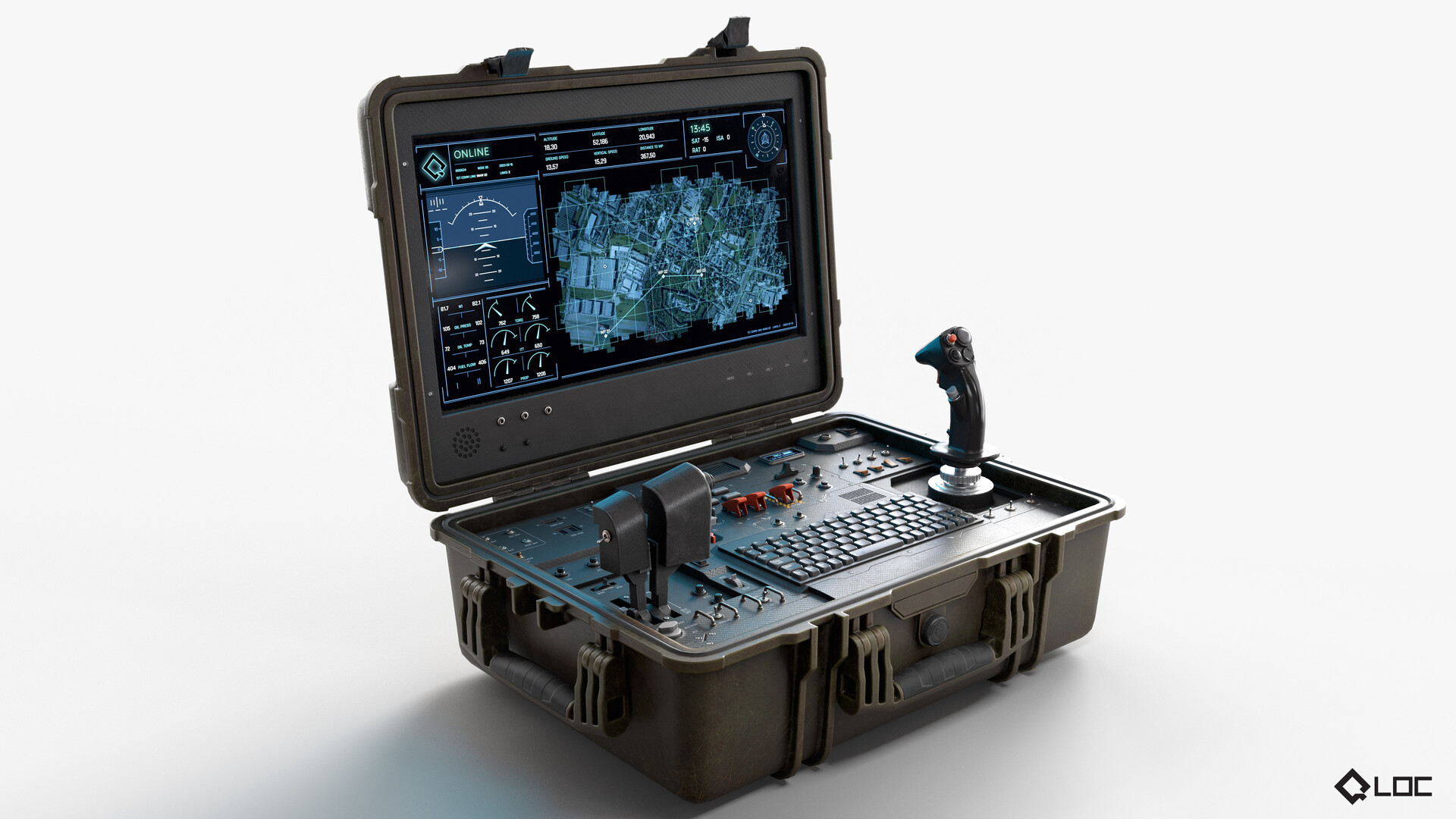 Henryk Krzeminski - Military UAV ground control station