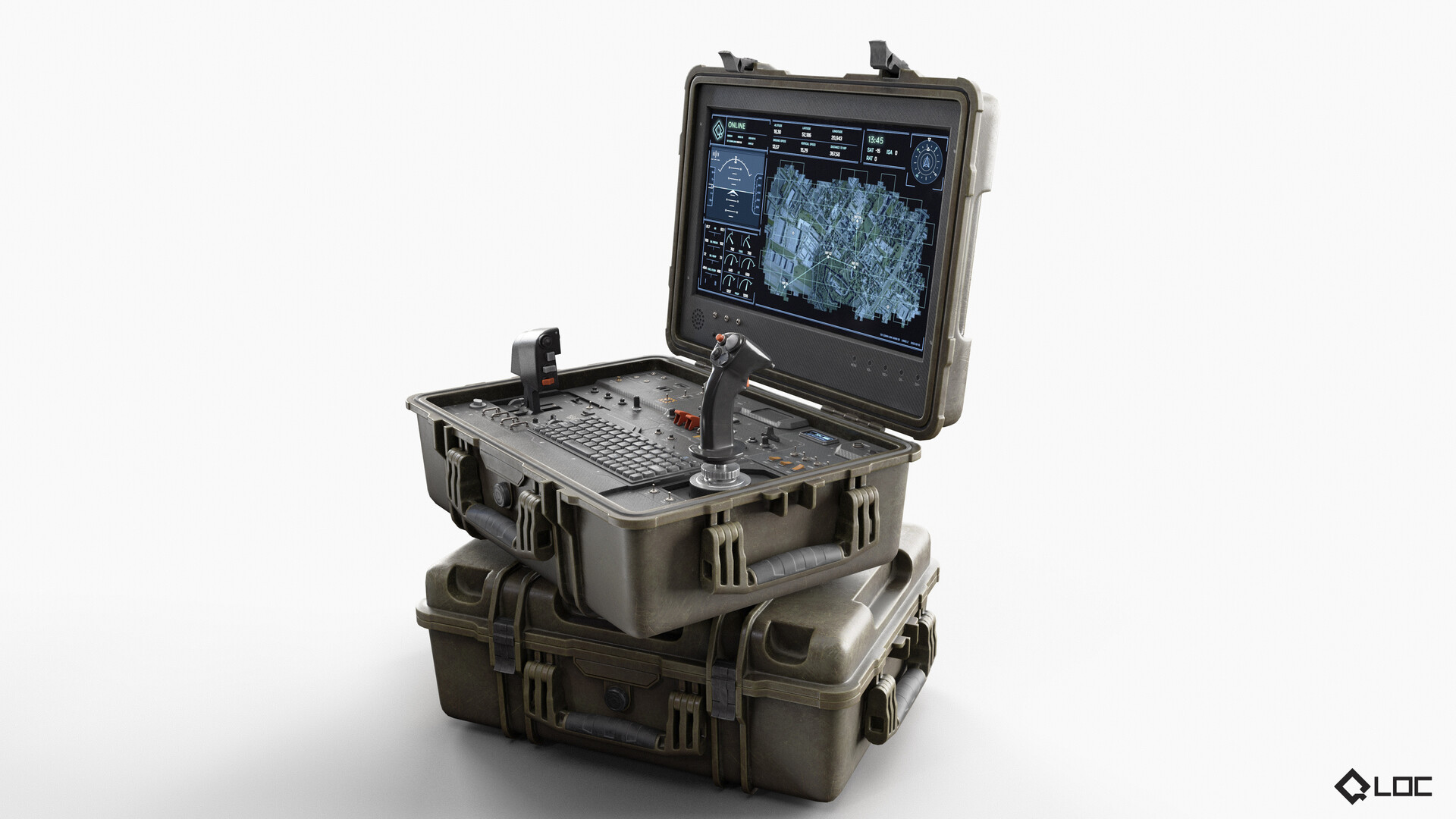 Henryk Krzeminski - Military UAV ground control station