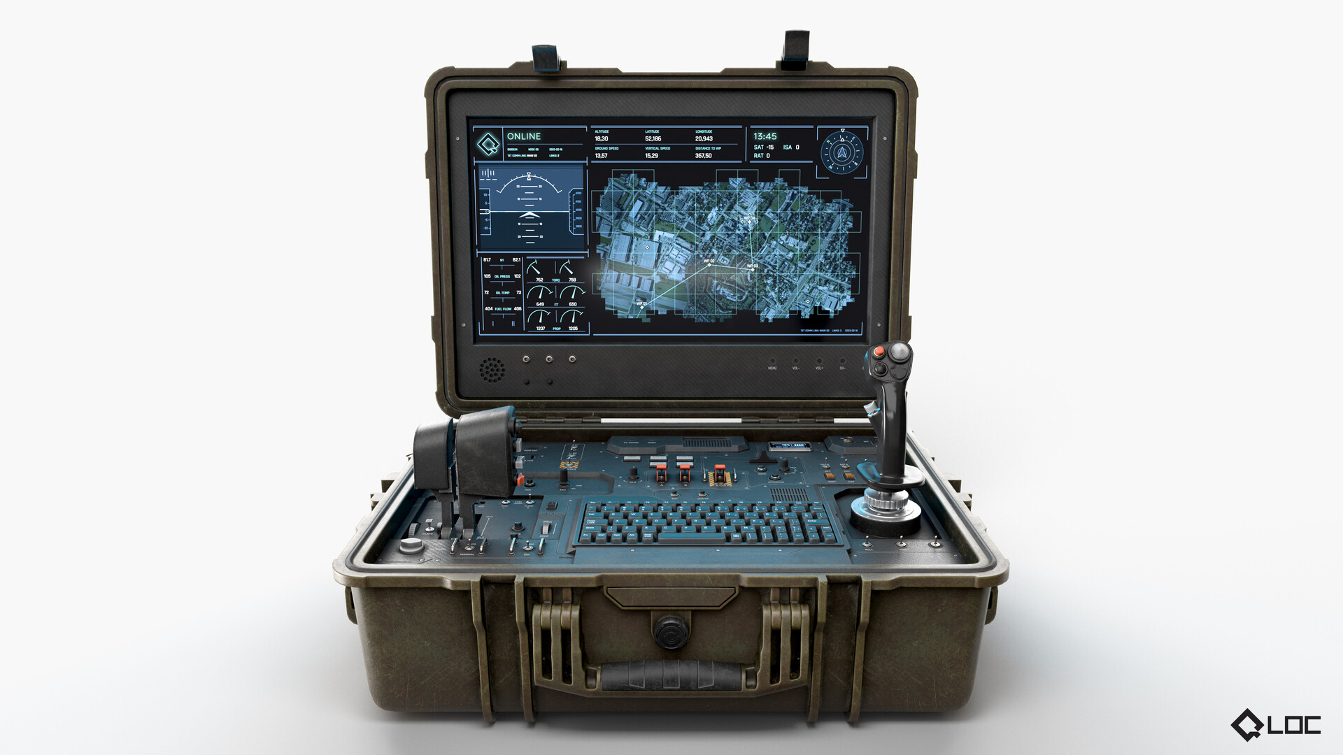 Henryk Krzeminski - Military UAV ground control station