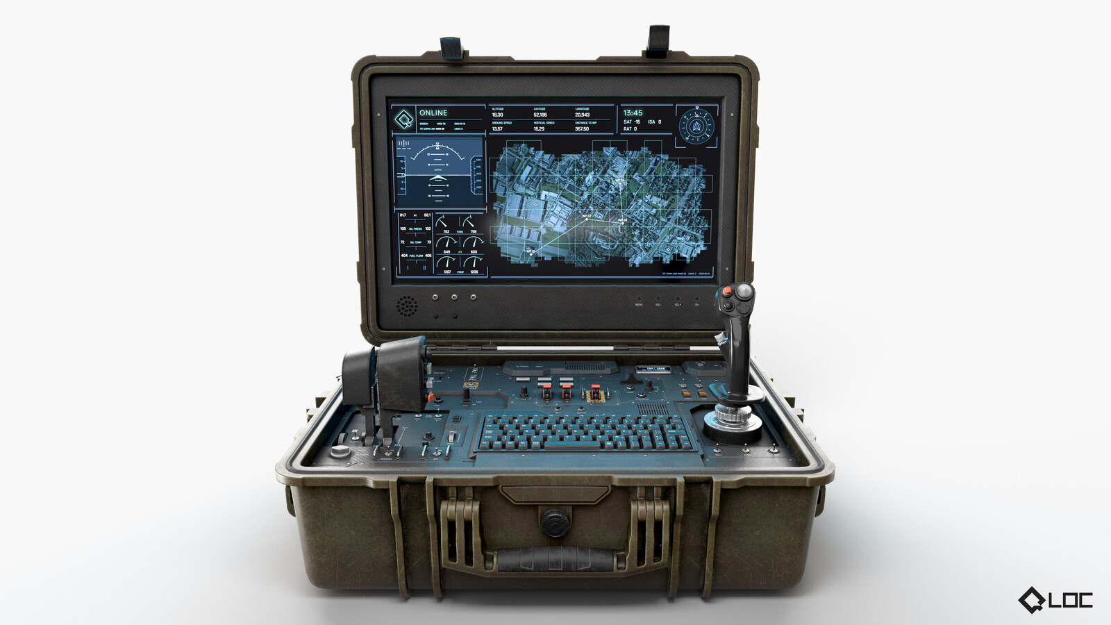Henryk Krzeminski - Military UAV ground control station