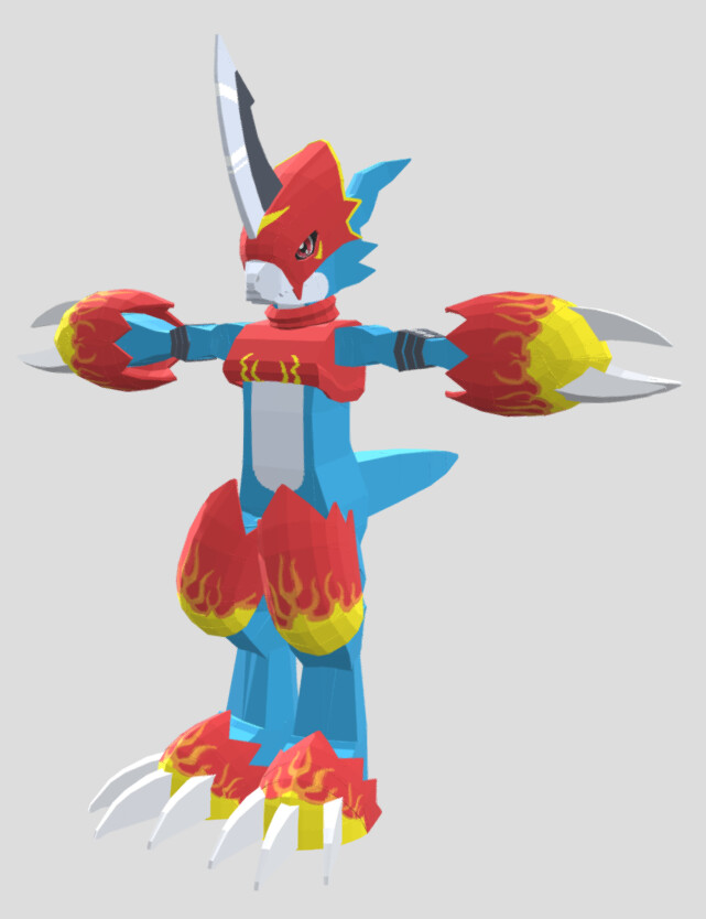 ArtStation - Flamedramon