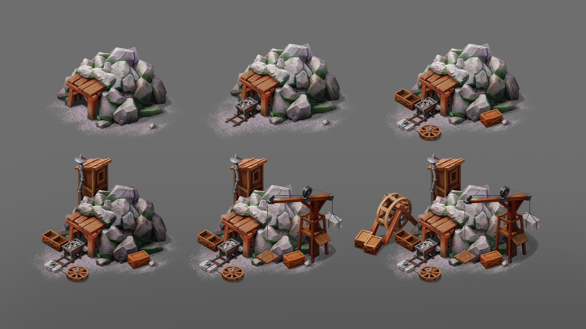 ArtStation - mine is isometric. Study work.