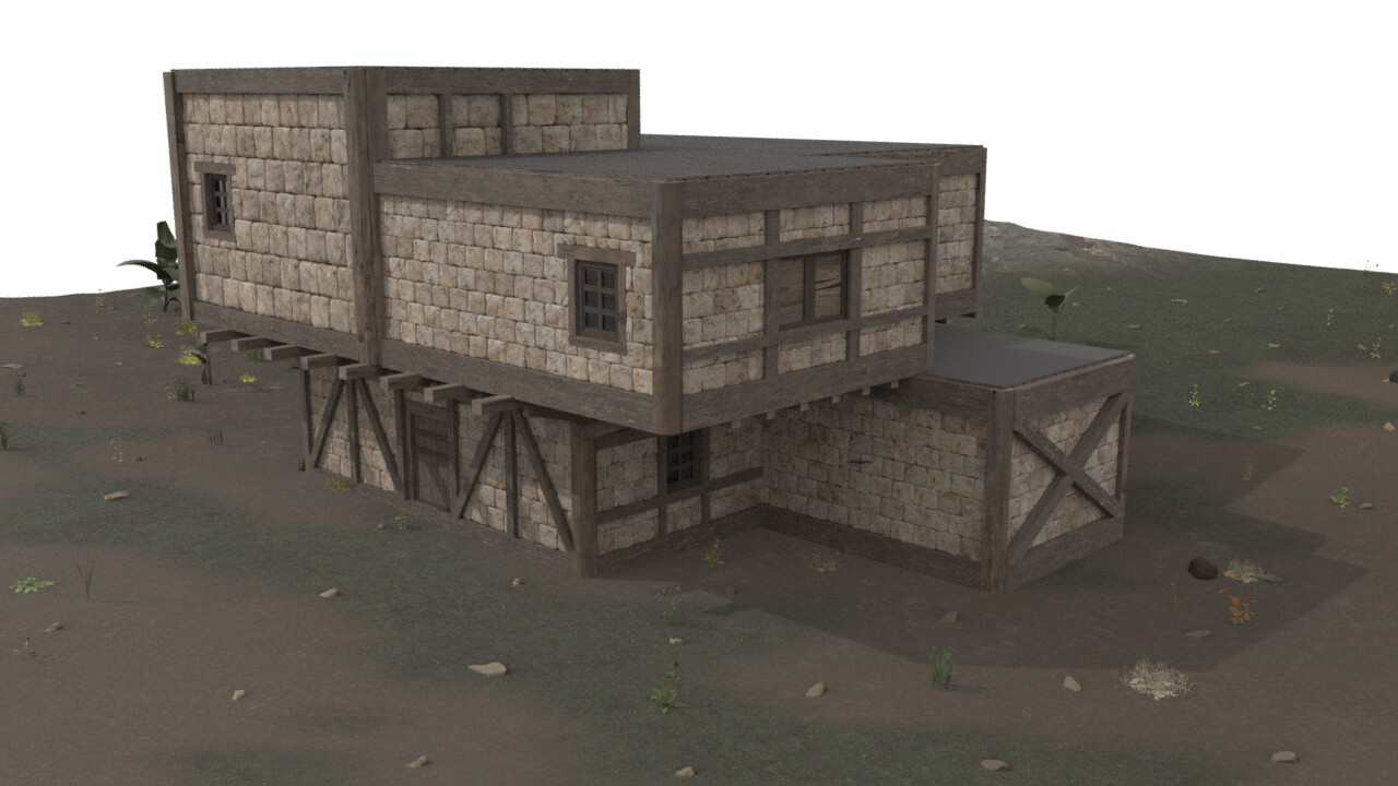 ArtStation - building basic unit