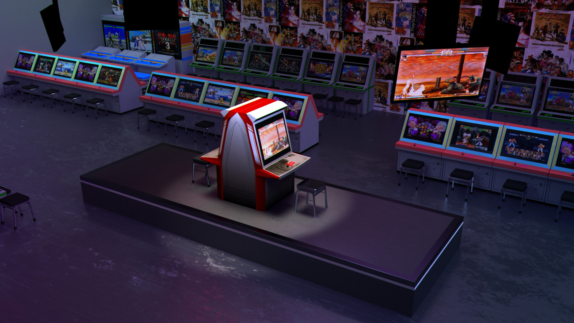 ArtStation - Arcade Environment