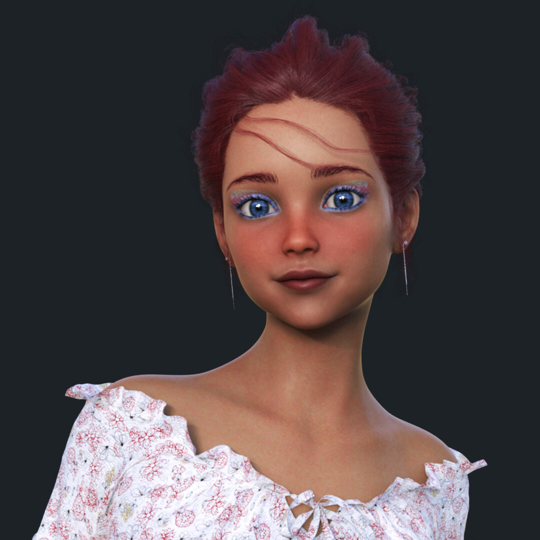 ArtStation - Sifa for Genesis 8 Female