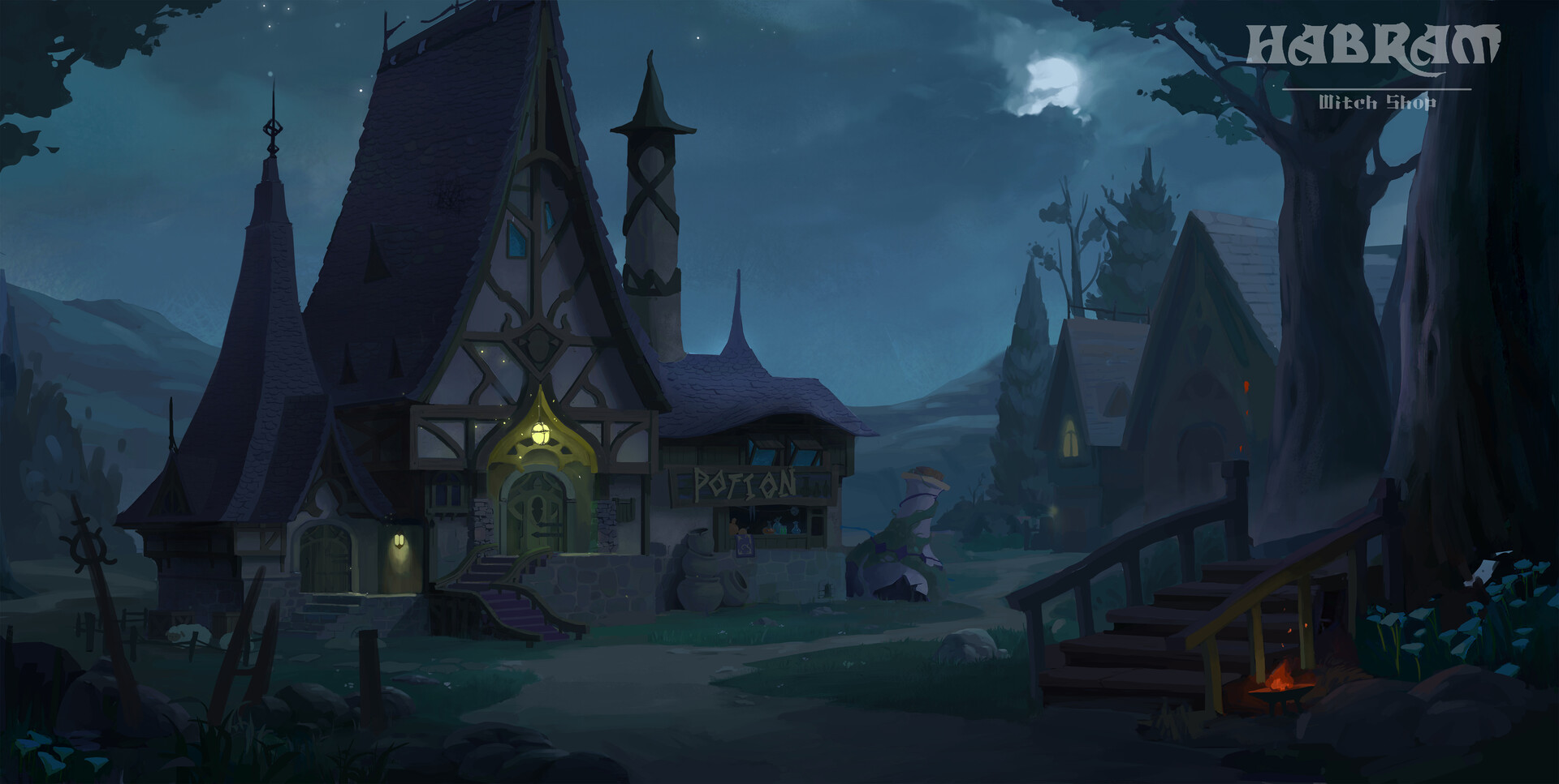 ArtStation - Magic Lodge