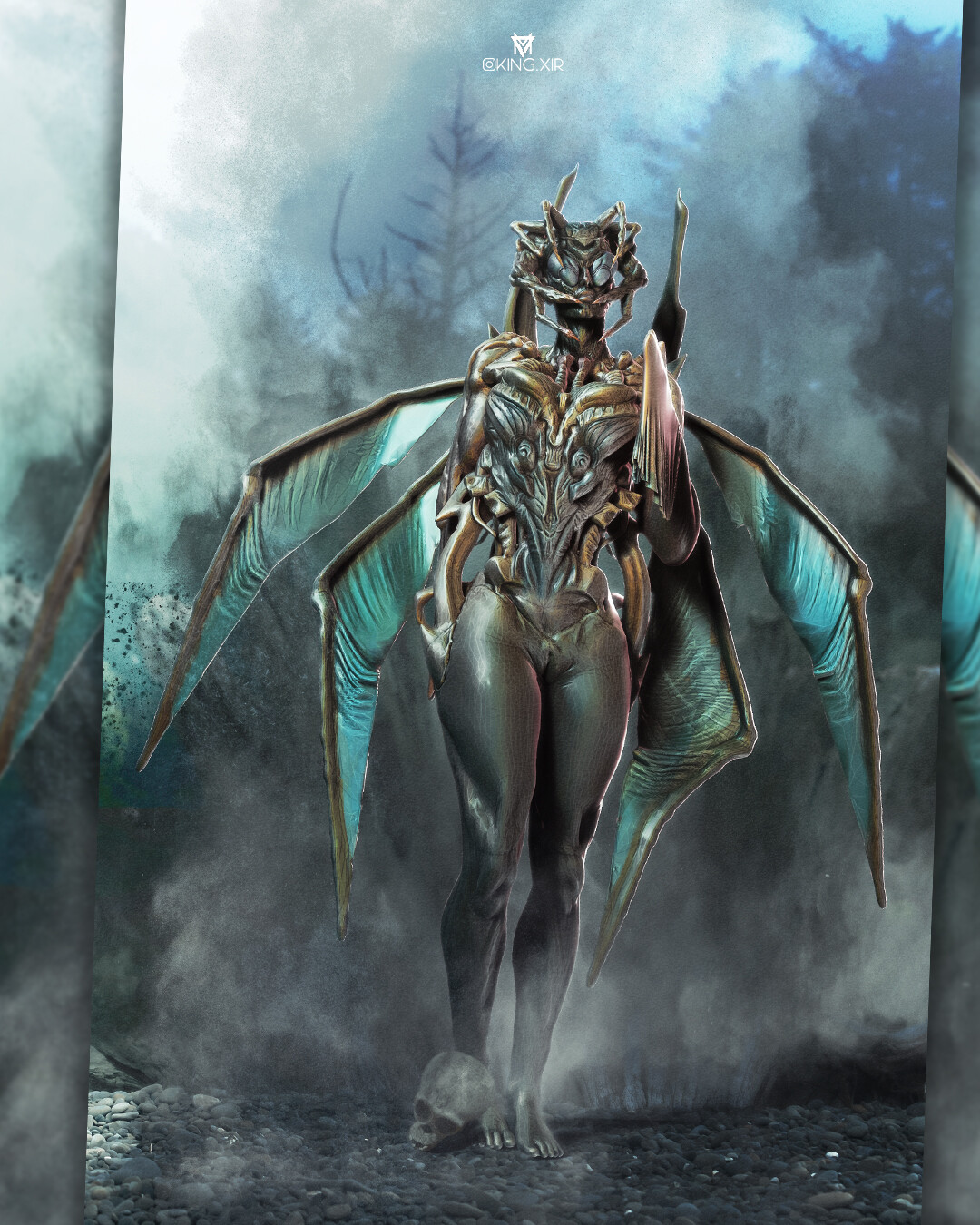 ArtStation - insect queen