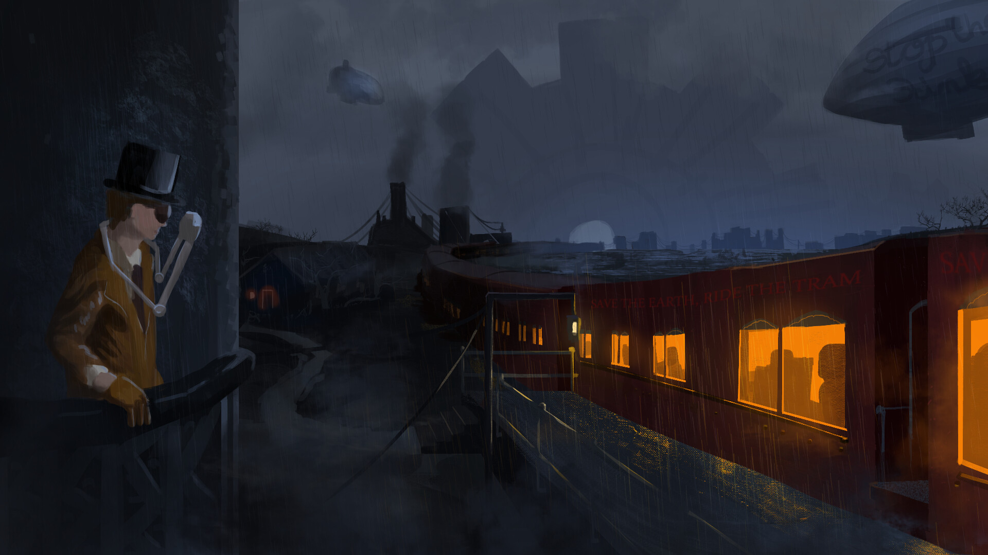 ArtStation - The other side of Steampunk.