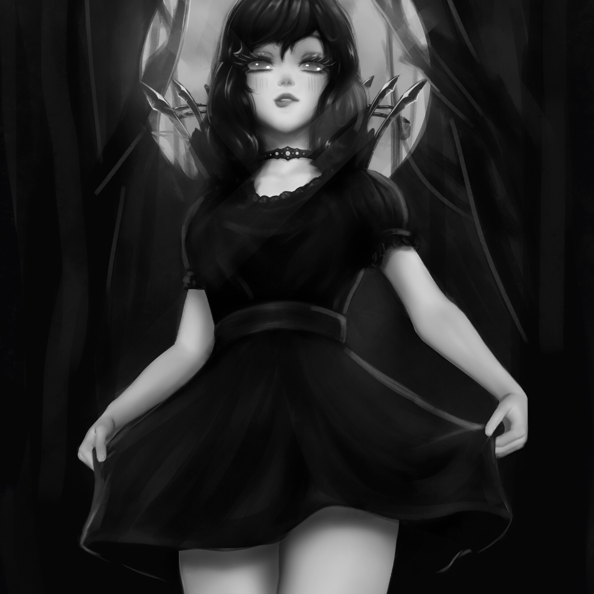 ArtStation - Gothic girl