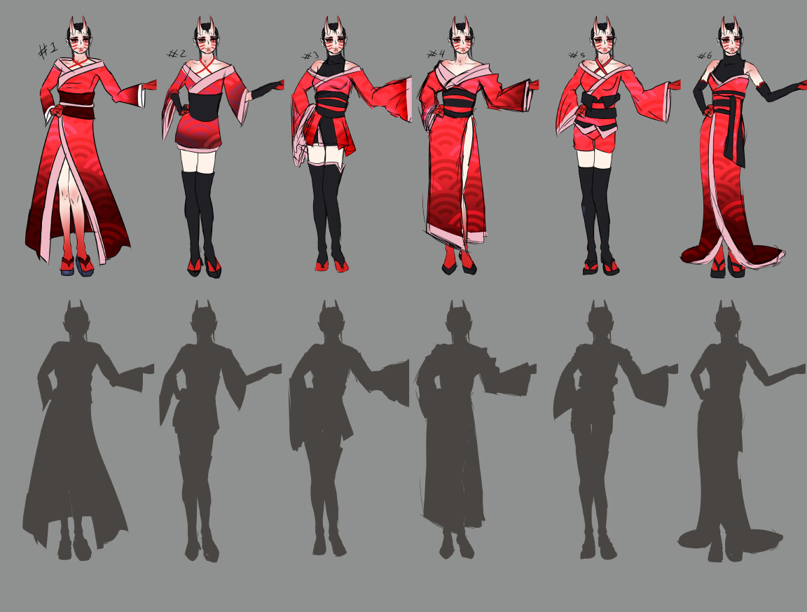 ArtStation - D&D warlock clothes exploration