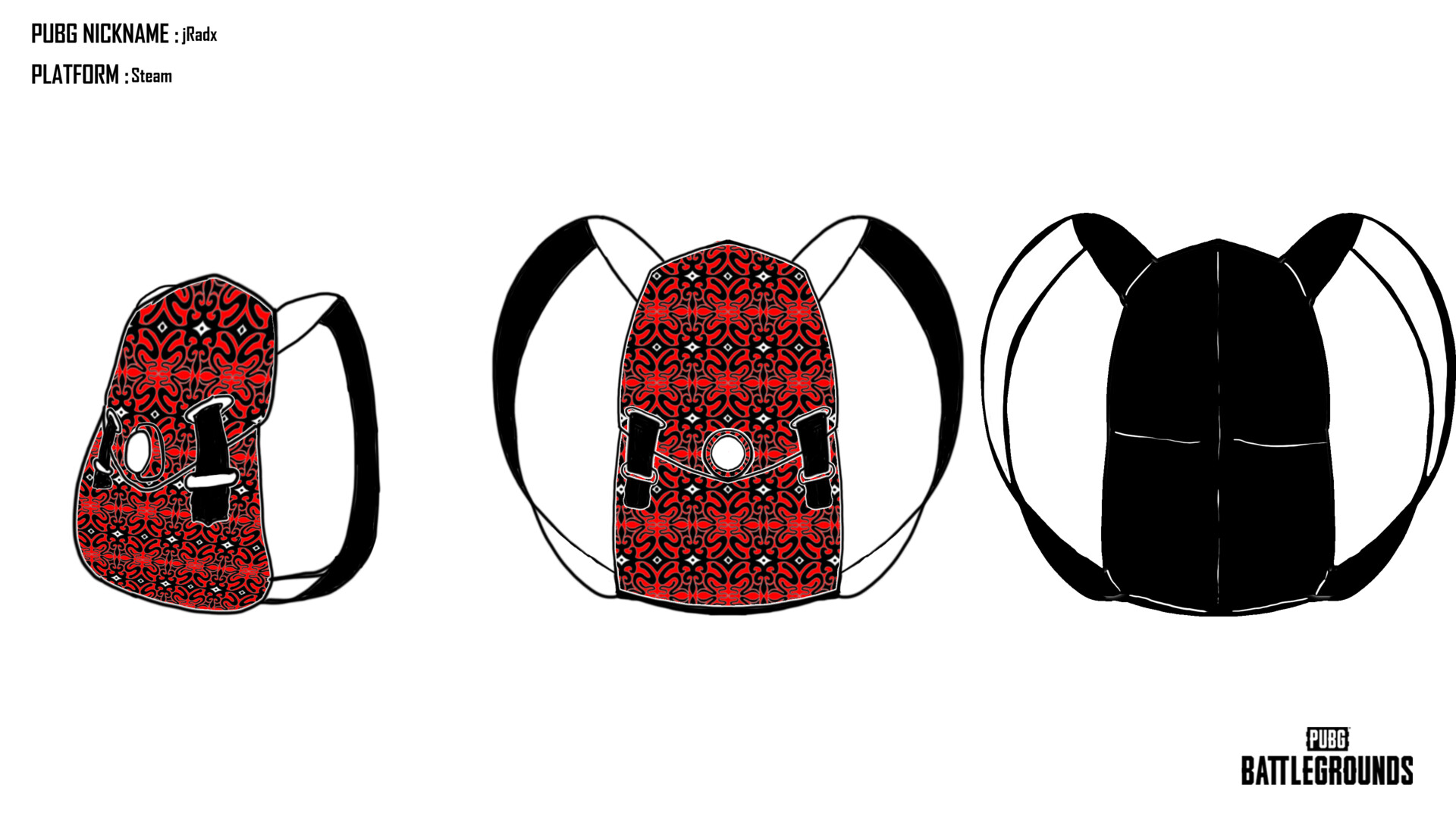 ArtStation - Pubg Backpack contest