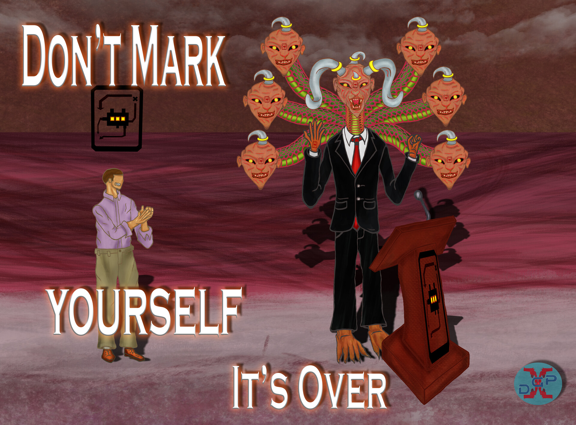 ArtStation - Illustration 2D - The Mark Of Evil