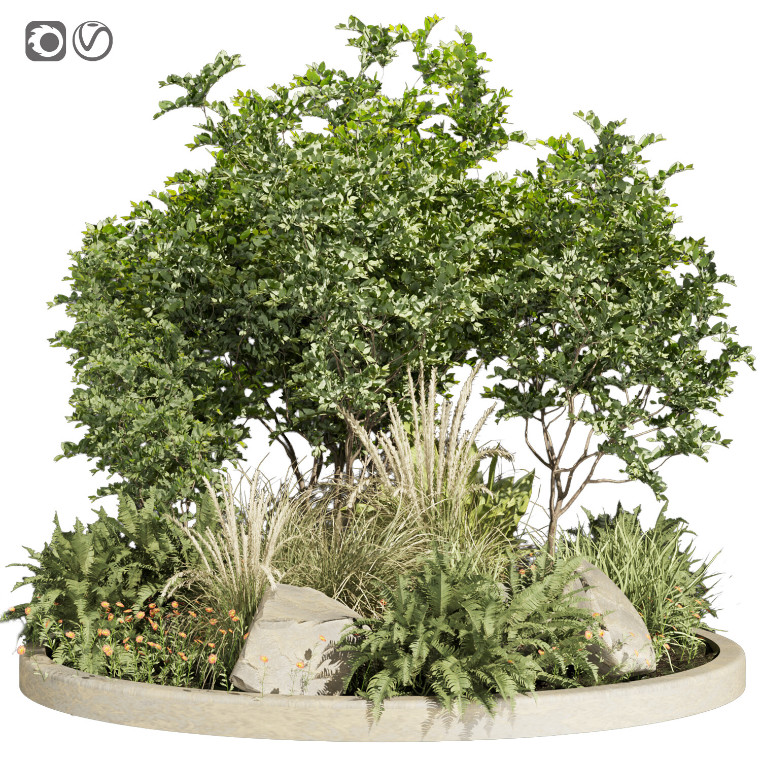 ArtStation - Collection plant vol 395 - outdoor - garden - leaf ...