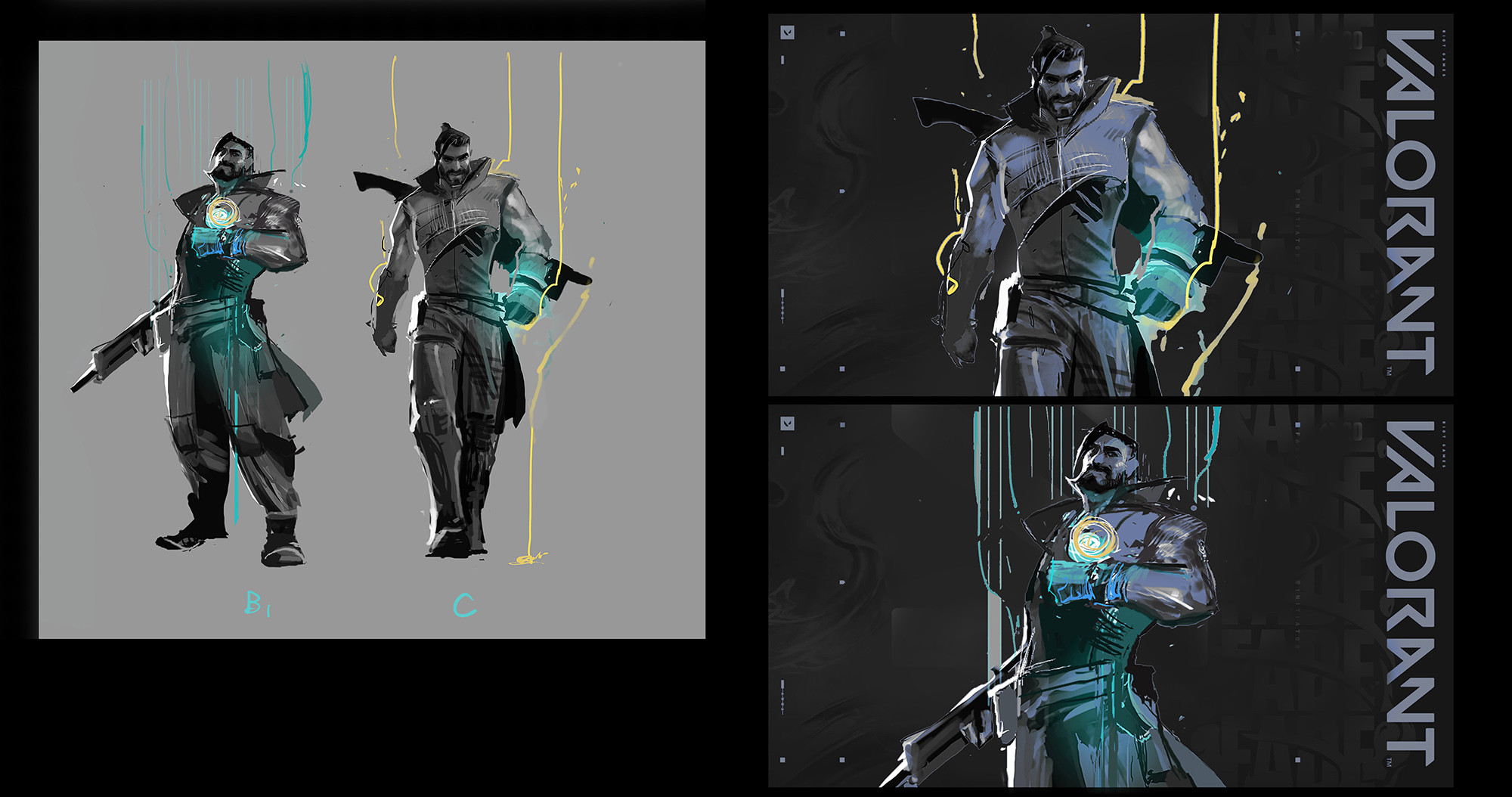 Su Ke - VALORANT agent key art. Harbor