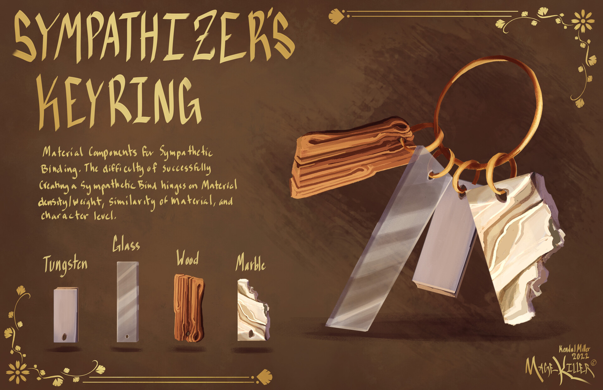 ArtStation - Sympathizer's Keyring