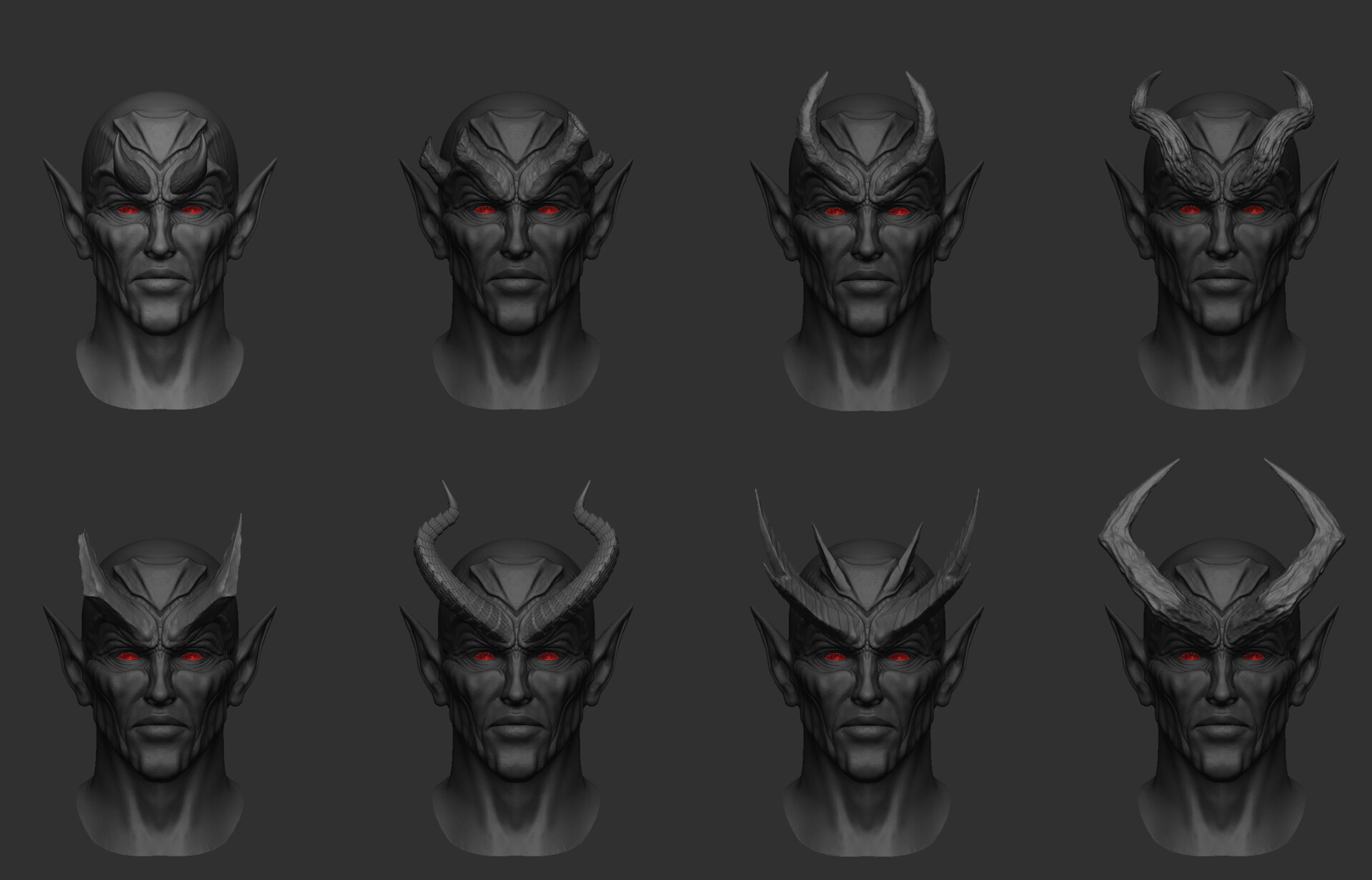 Jon Foster - TESR: Skywind Dremora Head