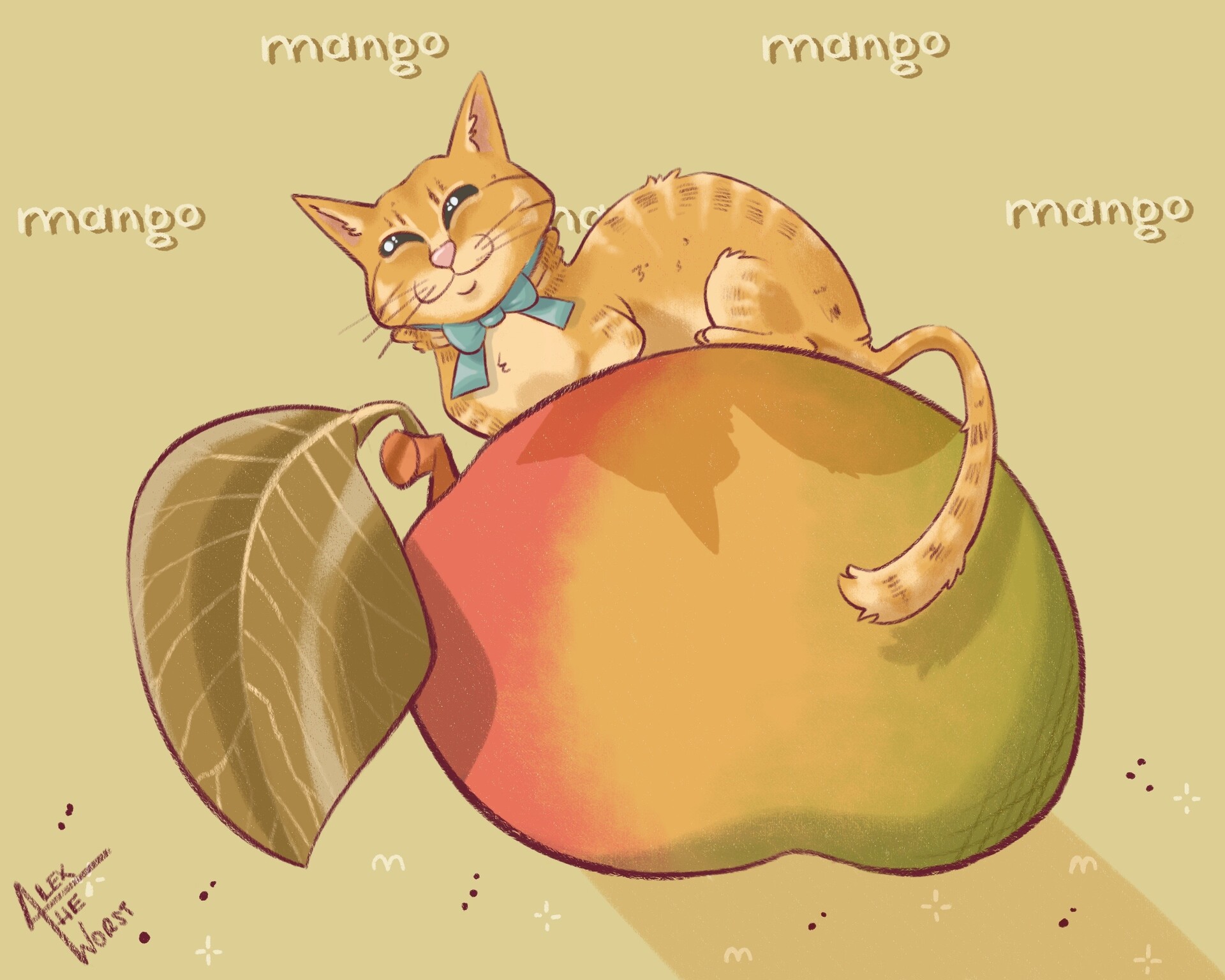 ArtStation - Mango on a mango