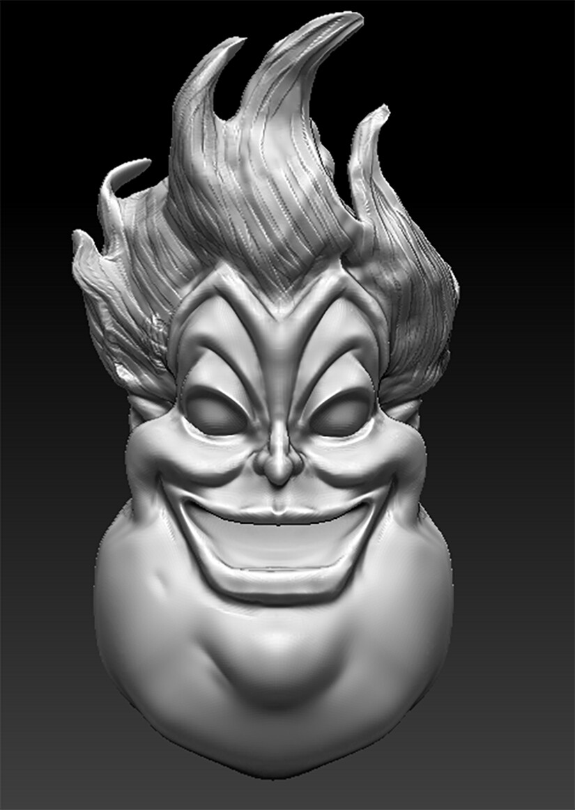 ArtStation - Ursula Work in Progress. Zbrush Study