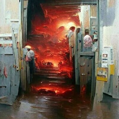 ArtStation - The Entrance to Hell