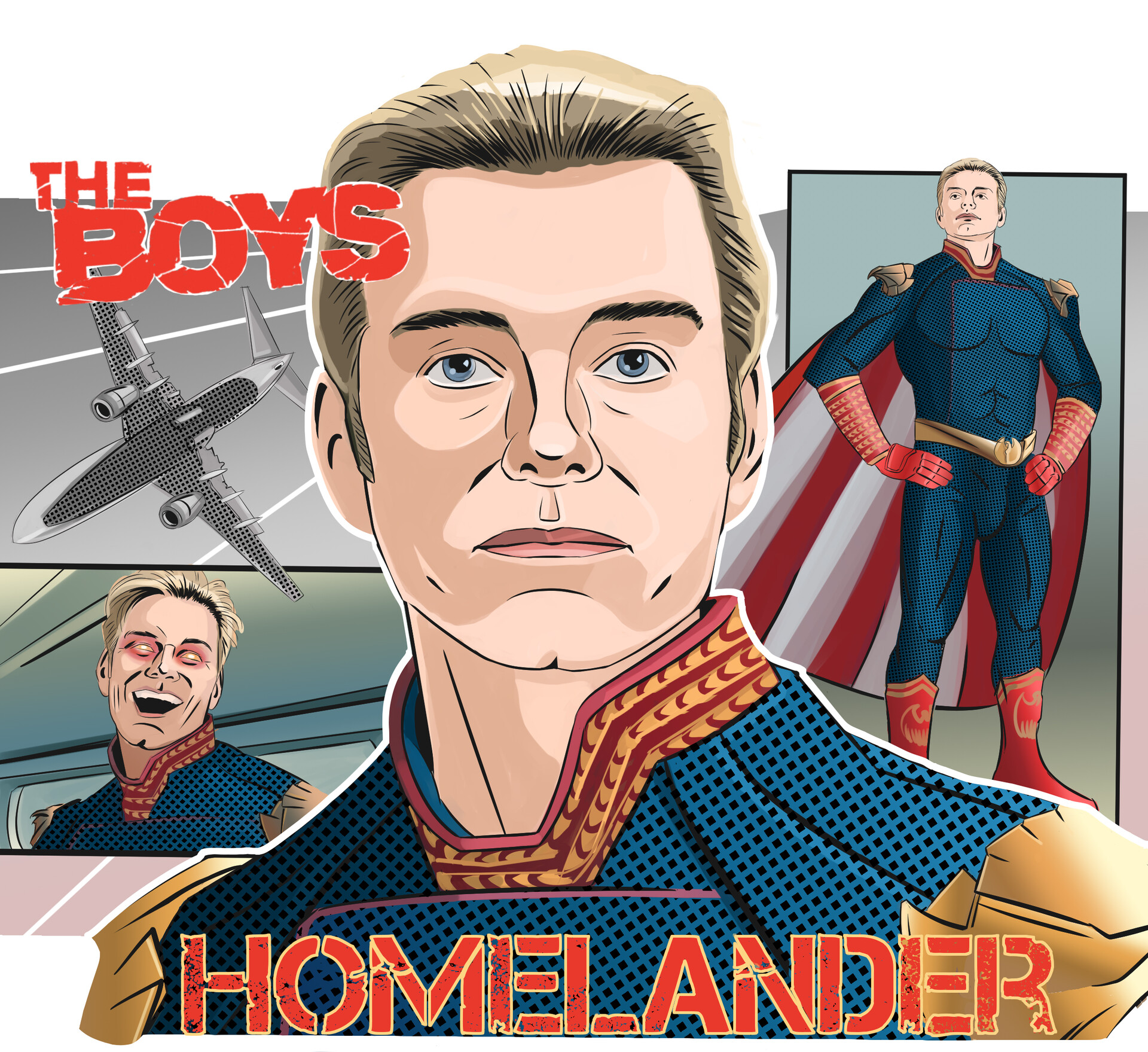 ArtStation - Homelander, The Boys