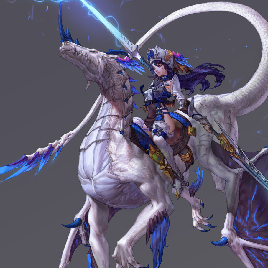 ArtStation - Dragon rider