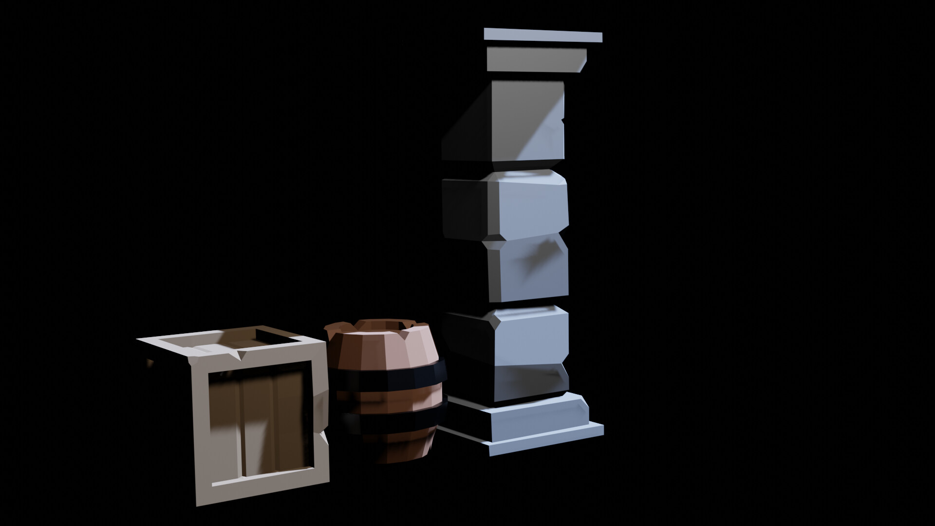 ArtStation - Low-Poly Props