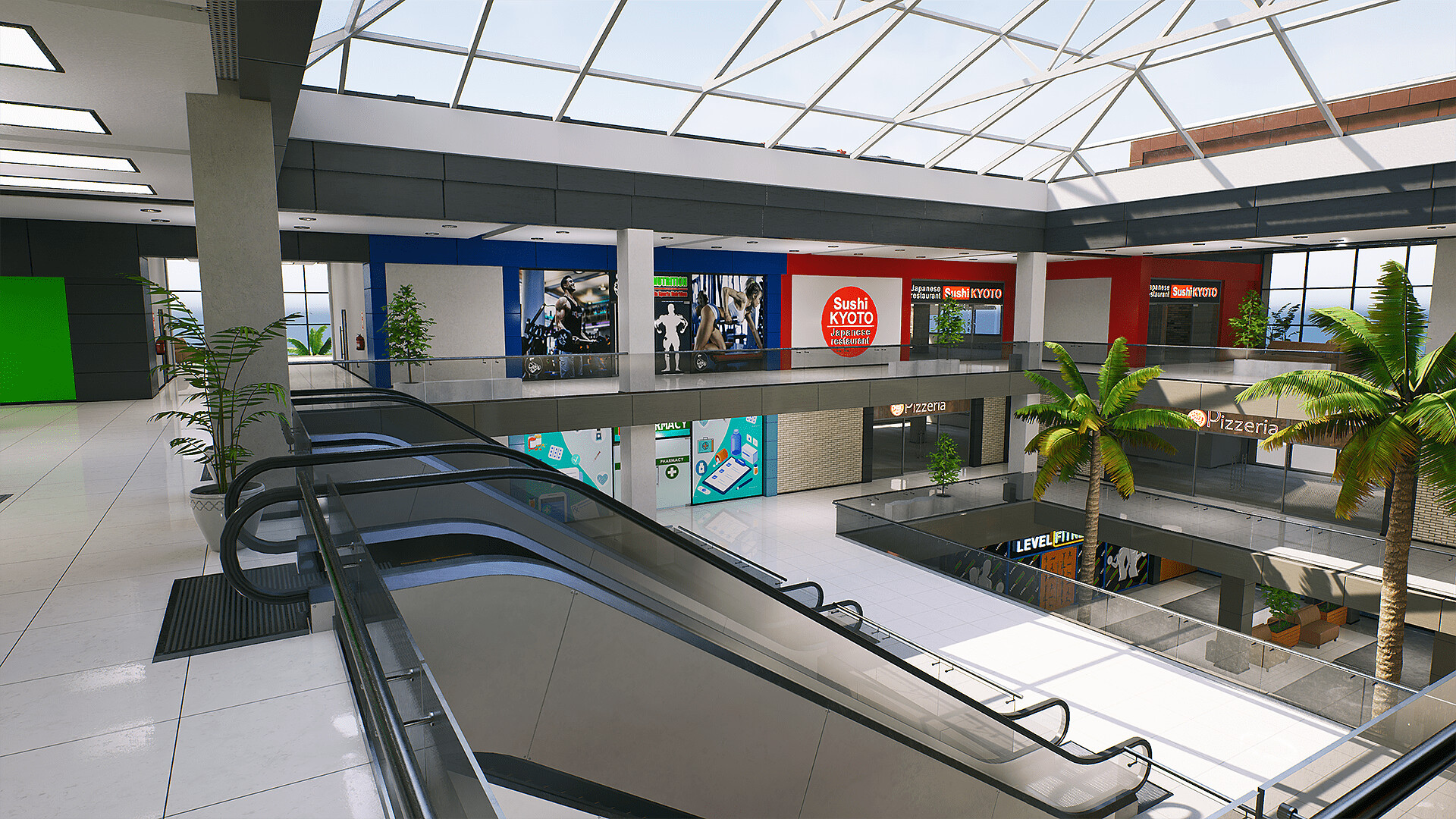 Aleksandr Zhdanov - Shopping Mall (MODULAR BUILDING) UE 5